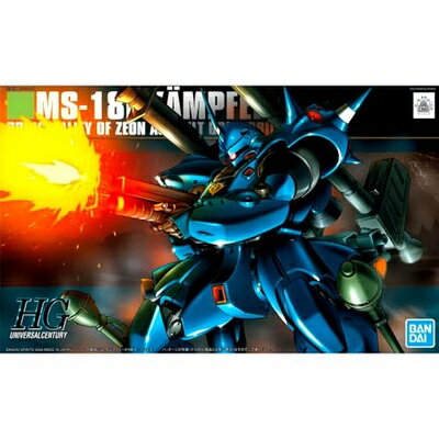 【商品名】HGUC 1/144 ケンプファー (機動戦士ガンダム0080 ポケットの中の戦争)（中古品）中古品の特性上、基本的には外箱,取り扱い説明書等は付属いたしません。商品名に【付属、特典、○○付き、ダウンロードコード】等の記載があって...