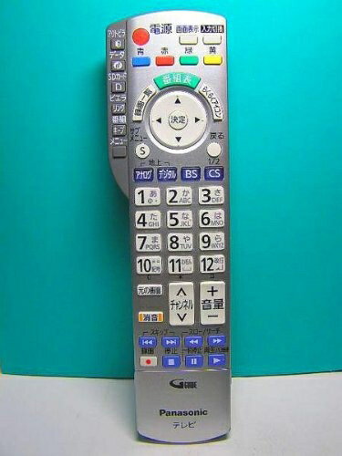 【商品名】パナソニック テレビリモコン N2QAYB000443（中古品）中古品の特性上、外箱,取り扱い説明書等は基本的には付属いたしません。商品として問題があるものではございません、動作確認済みとなります。商品名に【付属、特典、○○付き、...