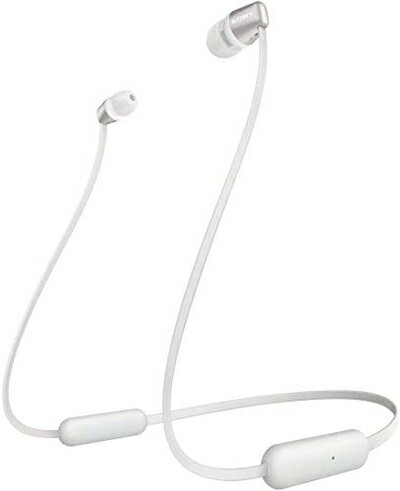 【商品名】ソニー ワイヤレスイヤホン WI-C310 : Bluetooth対応/最大15時間連続再生/マイク付き フラットケーブル採用 2019年モデル ホワイト WI-C310 WC（中古品）中古品の特性上、外箱,取り扱い説明書等は基本...