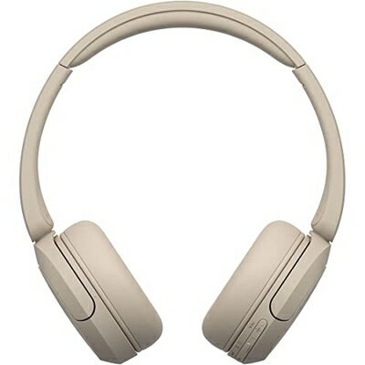【商品名】ソニー(SONY) ワイヤレスヘッドホン WH-CH520:Bluetooth対応/軽量設計 約147g/専用アプリ対応により好みの音質にカスタマイズできる「イコライザー」設定対応/ベージュ WH-CH520 C 小（中古品）中古...