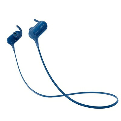 【商品名】ソニー ワイヤレスイヤホン MDR-XB50BS : 防滴/スポーツ向け Bluetooth対応 マイク付き ブルー MDR-XB50BS L（中古品）中古品の特性上、外箱,取り扱い説明書等は基本的には付属いたしません。商品として...