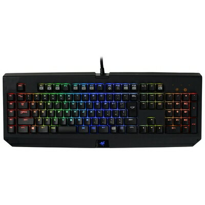 【商品名】Razer Blackwidow Chroma 2014 -JP 日本語配列版 マルチライティングメカニカルゲーミングキーボード 【正規品】 RZ03-01220700-R3J1（中古品）中古品の特性上【破れ、パッケージの欠け,割...
