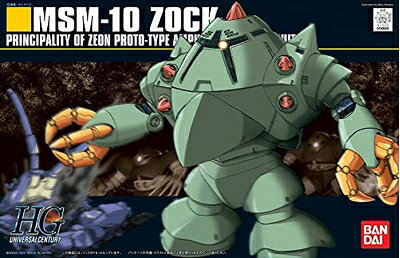 【商品名】HGUC 1/144 MSM-10 ゾック (機動戦士ガンダム)（中古品）中古品の特性上、基本的には外箱,取り扱い説明書等は付属いたしません。商品名に【付属、特典、○○付き、ダウンロードコード】等の記載があっても中古品の場合は基本...