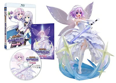 【商品名】【ネプテューヌ リトルパープルver.スケールフィギュア同梱】OVA「超次元ゲイム ネプテューヌ 〜陽だまりのリトルパープル〜」Blu-ray LIMITED EDITION（中古品）中古品の特性上【破れ、パッケージの欠け,割れ、...
