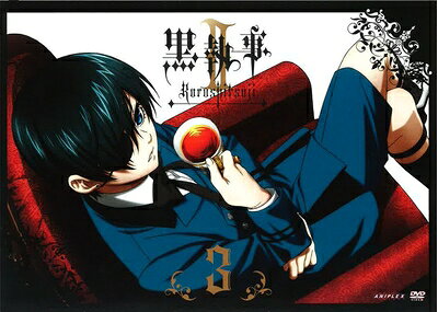 【商品名】黒執事 II 3 【通常版】 [DVD]（中古品）中古品の特性上【破れ、パッケージの欠け,割れ、レンタル落ち、メモ書き】等がある場合がございます。また、商品名に【付属、特典、○○付き、ダウンロードコード】等の記載があっても中古品の...