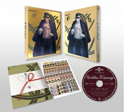 【商品名】ゴールデンカムイ 第七巻(初回限定版)(『ロシアンルーレット』キャンペーン対象) [Blu-ray]（中古品）中古品の特性上【破れ、パッケージの欠け,割れ、レンタル落ち、メモ書き】等がある場合がございます。また、商品名に【付属、特...