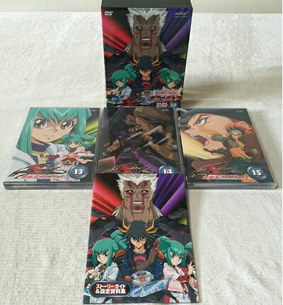 【商品名】遊☆戯☆王5D’s DVDシリーズ DUELBOX【5】（中古品）中古品の特性上【破れ、パッケージの欠け,割れ、レンタル落ち、メモ書き】等がある場合がございます。また、商品名に【付属、特典、○○付き、ダウンロードコード】等の記載が...