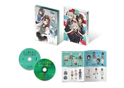 【商品名】ルミナスウィッチーズ 第1巻 [Blu-ray]（中古品）中古品の特性上【破れ、パッケージの欠け,割れ、レンタル落ち、メモ書き】等がある場合がございます。また、商品名に【付属、特典、○○付き、ダウンロードコード】等の記載があっても...