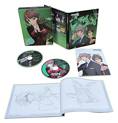 【商品名】『アクティヴレイド-機動強襲室第八係-2nd』 ディレクターズカット版 Blu-ray Vol.3 BOX付き初回仕様版(特典CD付き/各巻4話収録/第2期全3巻)（中古品）中古品の特性上【破れ、パッケージの欠け,割れ、レンタル落...