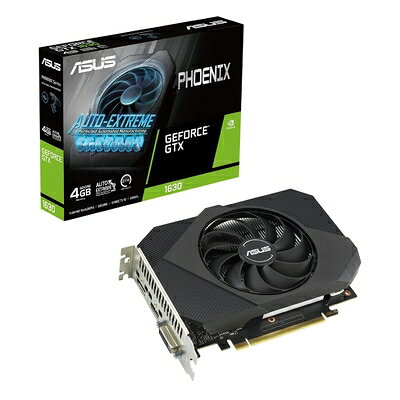 【商品名】ASUS Phoenix NVIDIA GeForce GTX 1630 Gaming Graphics Card/グラフィックカード PCIe 3.0/4GB GDDR6メモリー/HDMI 2.0 / ディスプレイポート1.4a...