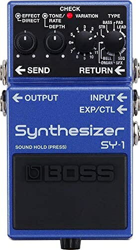 【商品名】BOSS/SY-1 Synthesizer（中古品）中古品の特性上、外箱,取り扱い説明書等は基本的には付属いたしません。商品として問題があるものではございません、使用可能品となります。また、商品名に【付属、○○付き、特典】等の記載...