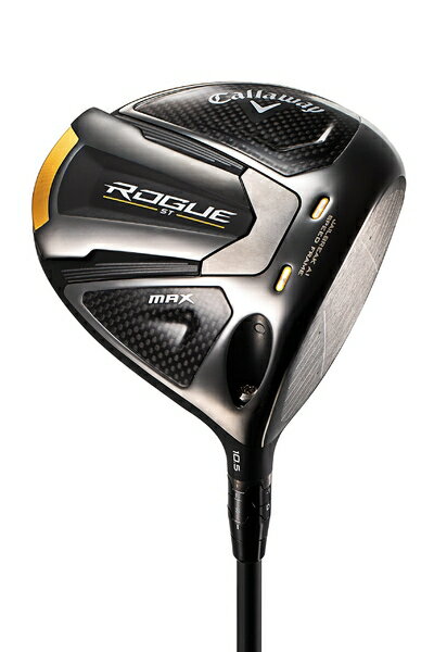 【商品名】キャロウェイ(Callaway) 右用 ドライバー ROGUE ST MAX DRIVER (10.5度, VENTUS 5 for Callaway, SR, 45.5インチ, D3, 中調子) メンズ ブラック（中古品）中古品...