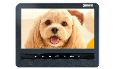 【商品名】ポータブルDVDプレーヤー 9インチ 車載 リージョンフリー CPRM 液晶 ヘッドレスト 取付キッド USB SD CDプレーヤー [DV090B]（中古品）中古品の特性上、外箱,取り扱い説明書等は基本的には付属いたしません。商...