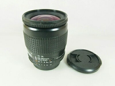 【商品名】Nikon AFレンズ AF 28-80mm F3.5-5.6D（中古品）中古品の特性上、外箱,取り扱い説明書等は基本的には付属いたしません。商品として問題があるものではございません、動作確認済みとなります。商品名に【付属、特典、...