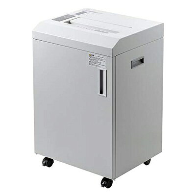 【商品名】サンワダイレクト 業務用 電動シュレッダー マイクロカット 90分連続使用 A3 12枚 / A4 17枚 ホッチキス対応 カード細断 50L 400-PSD056（中古品）中古品の特性上、外箱,取り扱い説明書等は基本的には付属い...