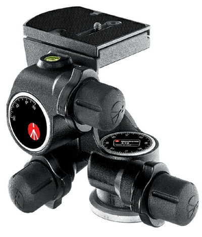 【商品名】Manfrotto ギア雲台 ギア付きジュニア雲台 アルミニウム製 410 [並行輸入品]（中古品）中古品の特性上、外箱,取り扱い説明書等は基本的には付属いたしません。商品として問題があるものではございません、動作確認済みとなりま...