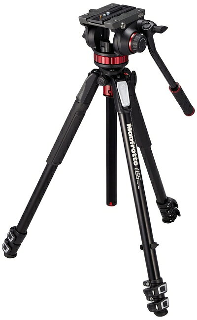 【商品名】マンフロット(Manfrotto) MVH502AHビデオ雲台+MT055XPRO3アルミ三脚 MVH502AH MVK502055XPRO3（中古品）中古品の特性上、外箱,取り扱い説明書等は基本的には付属いたしません。商品として...