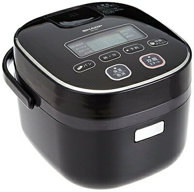 【商品名】シャープ 炊飯器 3合 黒厚釜 球面炊き ブラック KS-C5K-B（中古品）中古品の特性上、外箱,取り扱い説明書等は基本的には付属いたしません。商品として問題があるものではございません、動作確認済みとなります。商品名に【付属、特...