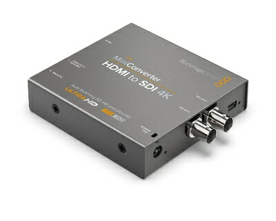 【商品名】Blackmagic Design コンバーター Mini Converter HDMI to SDI 4K 002607（中古品）中古品の特性上、外箱,取り扱い説明書等は基本的には付属いたしません。商品として問題があるものではご...