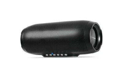 【商品名】LITHON ライソン Audinsound ワイヤレスステレオスピーカーSP-04 KABS-015B Bluetooth USB充電 場所を選ばずどこでも楽しめる（中古品）中古品の特性上、外箱,取り扱い説明書等は基本的には付属...