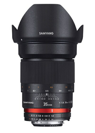 【商品名】SAMYANG 単焦点レンズ 35mm F1.4 キヤノン EF用 フルサイズ対応 884116（中古品）中古品の特性上、外箱,取り扱い説明書等は基本的には付属いたしません。商品として問題があるものではございません、動作確認済みと...