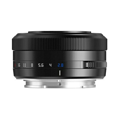 【商品名】TTArtisan AF 27mm f/2.8 Eマウント ソニーE (APS-C) ブラック レンズ 銘匠光学（中古品）中古品の特性上、外箱,取り扱い説明書等は基本的には付属いたしません。商品として問題があるものではございません...