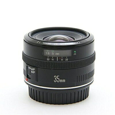 【商品名】Canon 単焦点レンズ EF35mm F2 フルサイズ対応（中古品）中古品の特性上、外箱,取り扱い説明書等は基本的には付属いたしません。商品として問題があるものではございません、動作確認済みとなります。商品名に【付属、特典、○○...