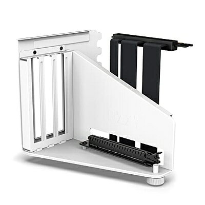 【商品名】NZXT 垂直型GPUホルダー&ライザーケーブル(PCIE4.0 x 16) ホワイト AB-RH175-W1 CS8534（中古品）中古品の特性上、外箱,取り扱い説明書等は基本的には付属いたしません。電話機・FAX機などで子機が...