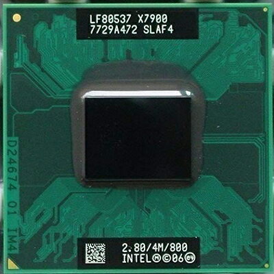 【商品名】Intel Core 2 Extreme X7900 Mobile CPU 2.80GHz 4M 800MHz SLAF4 OEM by Intel [並行輸入品]（中古品）中古品の特性上、外箱,取り扱い説明書等は基本的には付属い...