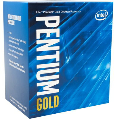 【商品名】Intel CPU Pentium G5600 3.9GHz 4Mキャッシュ 2コア/4スレッド LGA1151 BX80684G5600【BOX】【日本正規流通品】（中古品）中古品の特性上、外箱,取り扱い説明書等は基本的には付属...