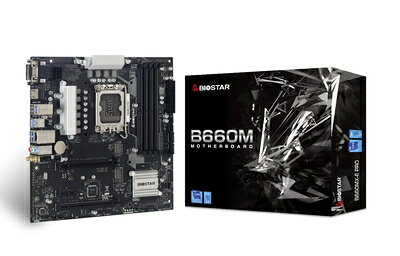 【商品名】BIOSTAR intel B660 チップセット搭載 Micro-ATX マザーボード [ B660MX-E PRO ]（中古品）中古品の特性上、外箱,取り扱い説明書等は基本的には付属いたしません。当店の中古品につきましては商品...