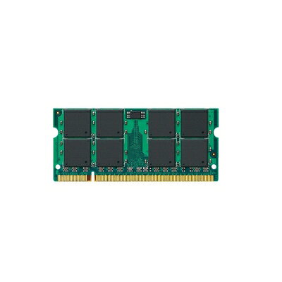 【商品名】【2009年モデル】ELECOM ノートパソコン用 増設メモリ RoHS対応 DDR2-667/PC2-5300 200pin DDR2-SDRAM S.O.DIMM 2GB ET667-N2G/RO（中古品）中古品の特性上、外箱...