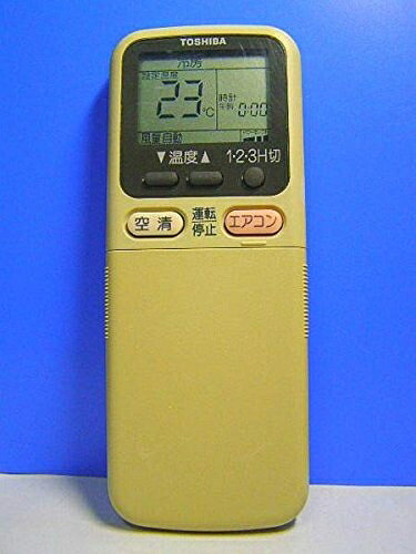 【商品名】東芝 エアコンリモコン WH-A6B（中古品）中古品の特性上、外箱,取り扱い説明書等は基本的には付属いたしません。商品として問題があるものではございません、動作確認済みとなります。商品名に【付属、特典、○○付き、ダウンロードコード...
