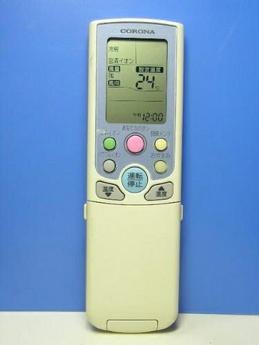 【商品名】コロナ電業 エアコンリモコン CSH-AIG3（中古品）中古品の特性上、外箱,取り扱い説明書等は基本的には付属いたしません。商品として問題があるものではございません、動作確認済みとなります。商品名に【付属、特典、○○付き、ダウンロ...