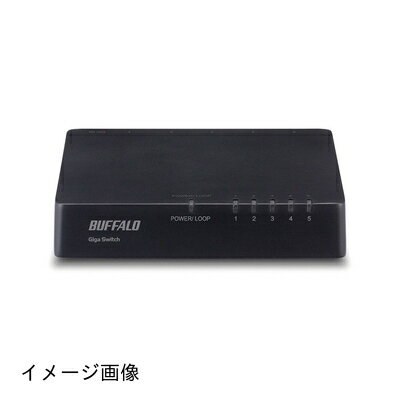 【商品名】BUFFALO Giga対応 プラスチック筺体 AC電源 5ポート ブラック スイッチングハブ LSW4-GT-5EP/BK（未使用品）未使用品となります。とても綺麗な状態となっております。商品名に【付属、特典、○○付き、ダウンロ...