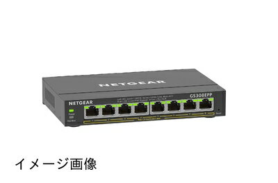 【商品名】NETGEAR スイッチングハブ 8ポート ギガビット PoE+(123W) 金属筐体 壁掛け対応 静音ファンレス VLAN QoS アンマネージプラス GS308EPP（未使用品）未使用品となります。とても綺麗な状態となっており...