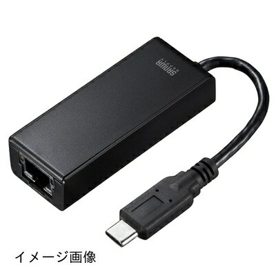 【商品名】サンワサプライ Gigabit対応USB Type C LANアダプタ(Windows用) ブラック LAN-ADURC（未使用品）未使用品となります。とても綺麗な状態となっております。商品名に【付属、特典、○○付き、ダウンロード...
