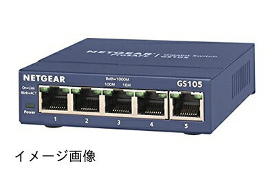 【商品名】NETGEAR ネットギア GS105 ギガ5ポート アンマネージ・スイッチ（未使用品）未使用品となります。とても綺麗な状態となっております。商品名に【付属、特典、○○付き、ダウンロードコード】等の記載があってもこれらは付属しない...