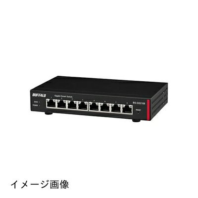 【商品名】Buffalo BS-GS21シリーズ BS-GS2108 ブラック（未使用品）未使用品となります。とても綺麗な状態となっております。商品名に【付属、特典、○○付き、ダウンロードコード】等の記載があってもこれらは付属しないことがあ...