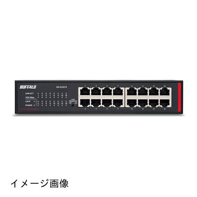 【商品名】BUFFALO バッファロー レイヤー2 Giga アンマネージスイッチ 16ポート BS-GU2016（未使用品）未使用品となります。とても綺麗な状態となっております。商品名に【付属、特典、○○付き、ダウンロードコード】等の記載...