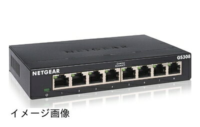 【商品名】ネットギア NETGEAR 卓上型コンパクト アンマネージスイッチングハブ GS308 ギガビット 8ポート 静音ファンレス 省電力設計 （未使用品）未使用品となります。とても綺麗な状態となっております。商品名に【付属、特典、○○...