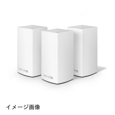 【商品名】Linksys(リンクシス) Velop WHW0103ホールホームメッシュシステム: WiFi 5デュアルバンド(867+400 Mbps)無線LANルーター3台パック(付き) - PS5、iPhone動作確認済、スマートテレビ...