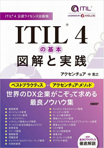 【最短発送日時につきまして】商品のお届け日を「指定なし」としていただきますと最短で発送されます。最短でのお届けをご希望の場合には、お届け日を「指定なし」としてご注文いただきますようお願いいたします。【商品名】【ITIL4公認】ITIL 4の...