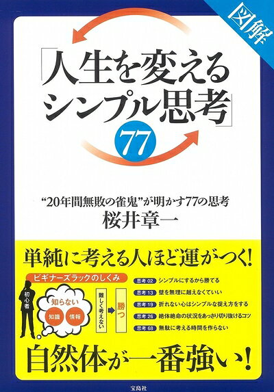 【最短発送日時につきまして】商品のお届け日を「指定なし」としていただきますと最短で発送されます。最短でのお届けをご希望の場合には、お届け日を「指定なし」としてご注文いただきますようお願いいたします。【商品名】図解「人生を変えるシンプル思考」...