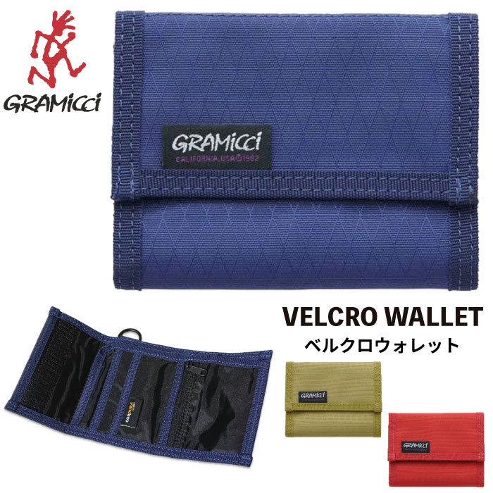 メーカー希望小売価格はメーカー商品タグに基づいて掲載しています。>>SPEC スペック 商品 Gramicci VELCRO WALLET コメント 廃材から100%リサイクルされた素材を使用した、エコフレンドリーな三つ折り財布！ 軽量かつ...