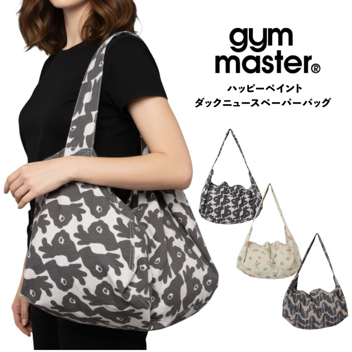 メーカー希望小売価格はメーカー商品タグに基づいて掲載しています>>SPEC スペック 商品 gym master ハッピーペイントダックニュースペーパーバッグ コメント 総柄でポップにアレンジしたニュースペーパーバッグが登場！ ハンドサイン...
