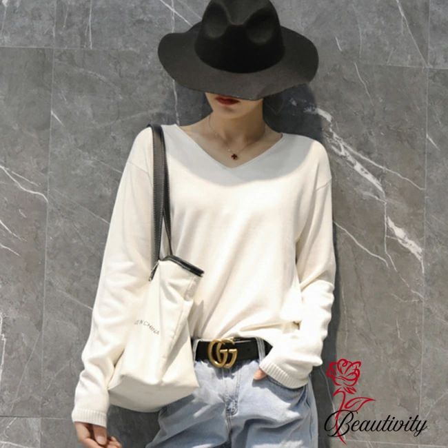 ■薄手 ニット セーター レディース Vネック ニットセーター ゆったり きめ細かい ニットトップス ソフト 薄いニット トップス 春秋 オフィス 送料無料 春秋ファッションに欠かせなく レディースプルオーバーニットセーターが新入荷 薄手で...