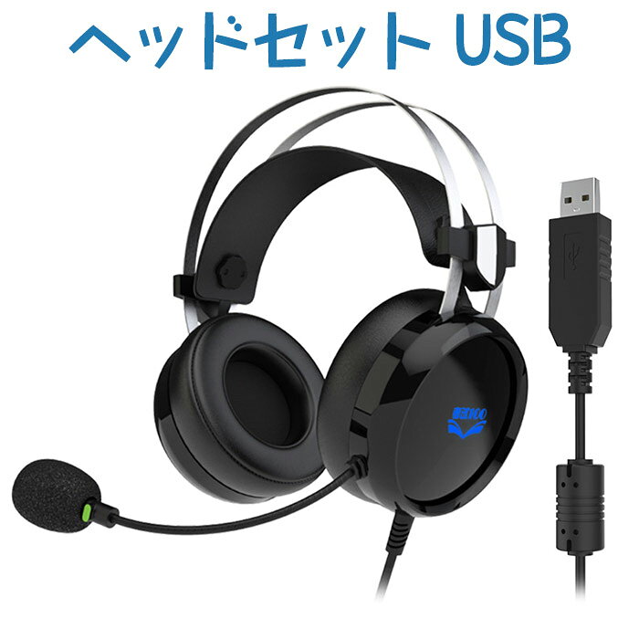 オンラインゲーム、ビデオ会議、音声チャットに適したUSBヘッドセットです。ドライバ不要でパソコンに接続するだけですぐに使用できるので、初めての人でも簡単に使用可能です。しっかりと音声を聞き取れる両耳タイプです。安定した装着感で長時間の使用で...