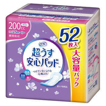 商品説明・仕様 超うす2.5mmでつけていないような心地よさ！ ●超うすなのに安心の吸収力！ 超うす吸水シートが水分をサッと吸収 ●気になるにおいをしっかり消臭！ 3つの消臭機能(脱臭シート・消臭ポリマー・銀イオン)で吸収後のにおいをブロッ...
