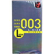 商品説明均一な薄さ0．03ミリ　・　天然ゴム規格・仕様 薄さ0.03ミリ台のコンドーム。 ●ゆったり大きなラージサイズ。 【素材】天然ゴムラテックス 【仕様】 色・・・ナチュラル 潤滑剤・・・スタンダードタイプ ゴム臭カット 【ご注意】 ※...